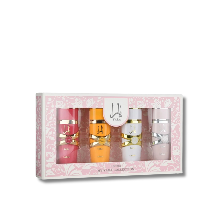 Lattafa My Yara Collection Yara, M0i, Tous & Candy Edp 25ML X 4Pcs – American Seair Imports
