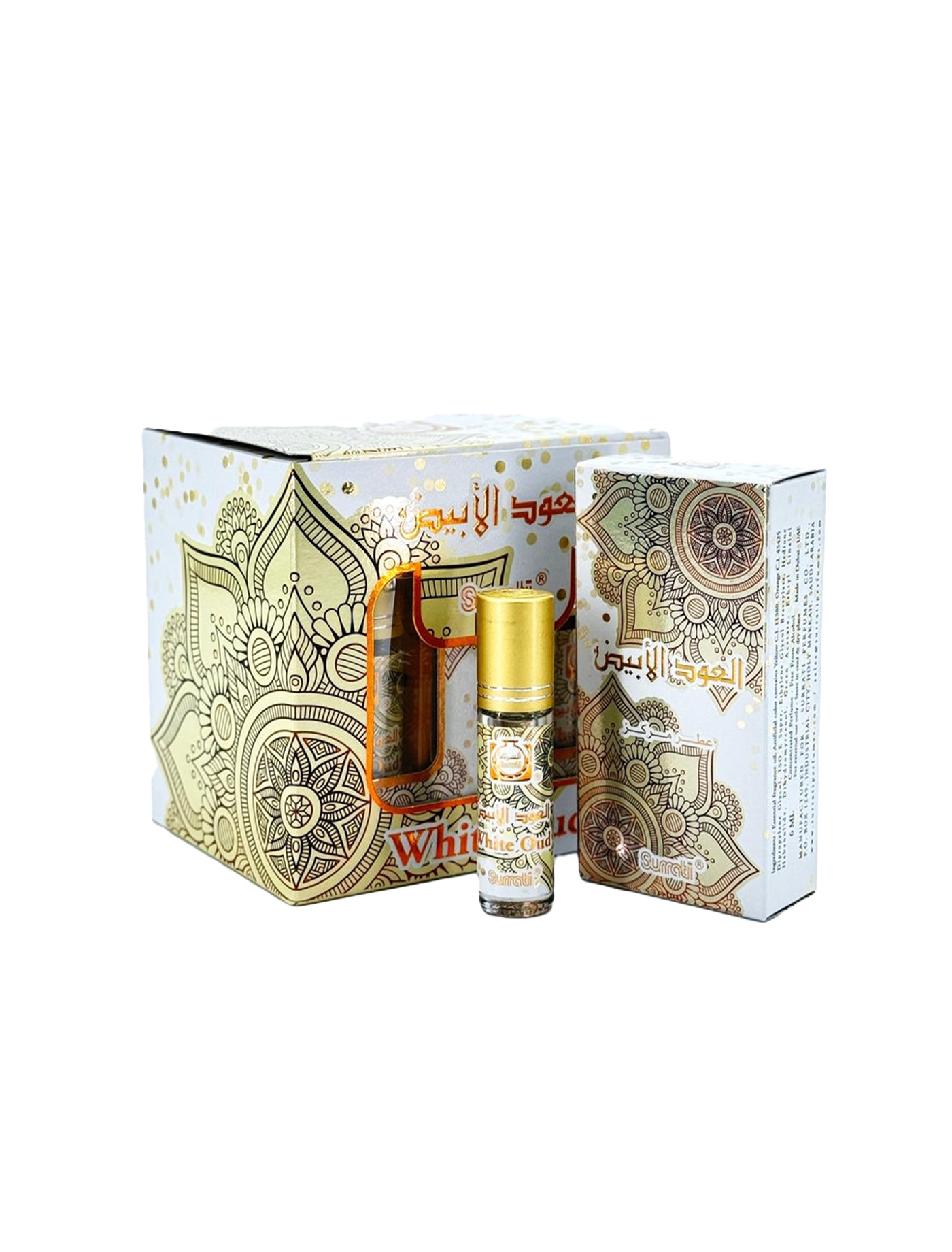 Surrati Golden Sand Oil Perfume 6Pcs x 0.2FL.OZ For Unisex