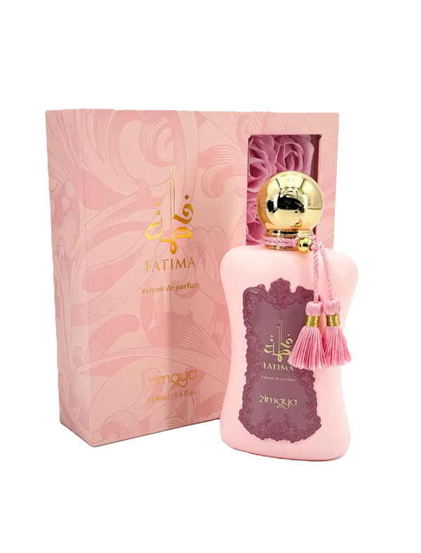 Afnan Zimaya Precious Collection Fatima Pink Eau De Parfum 3.4FL.OZ Fo